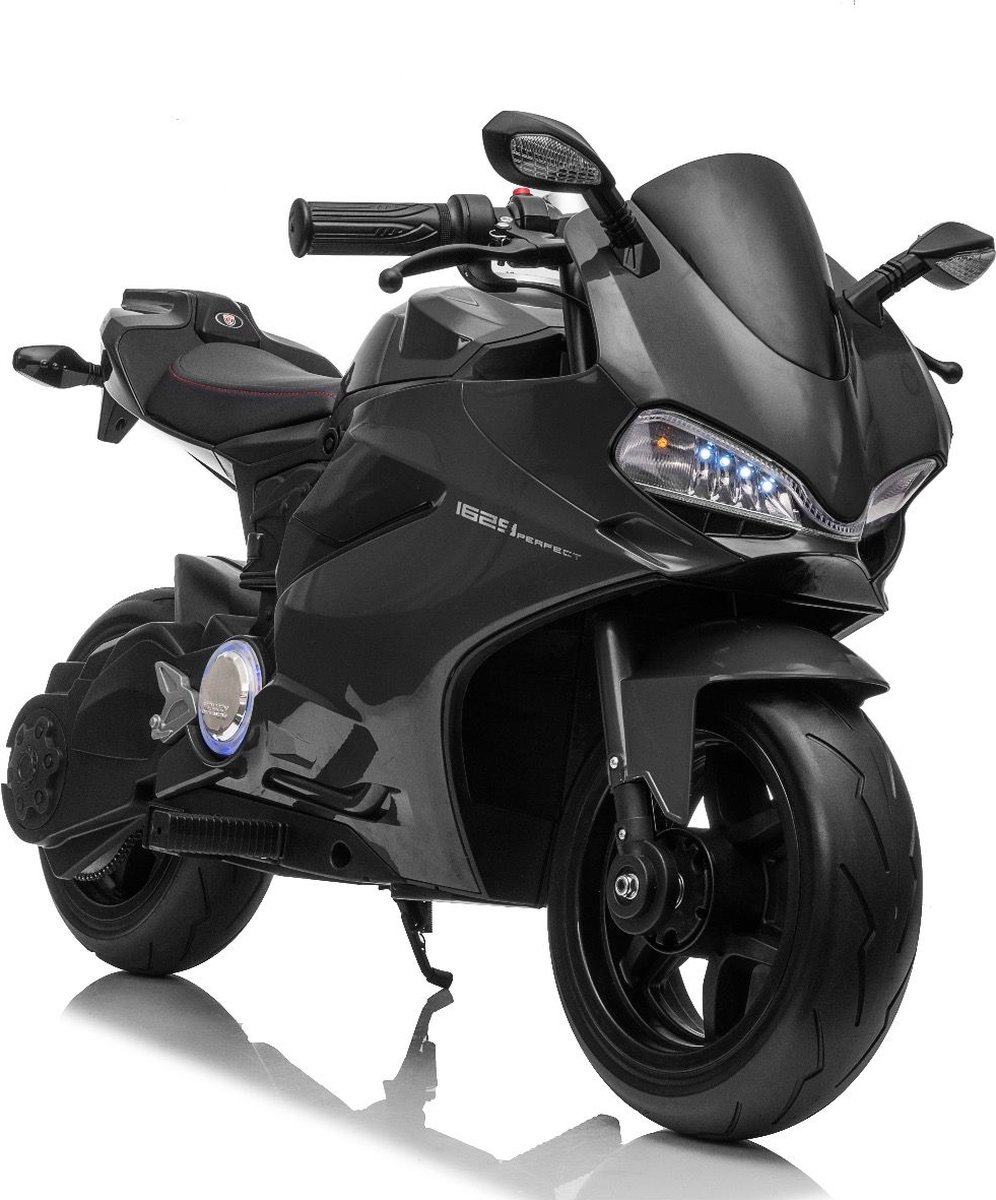 Kijana elektrische kindermotor - Supersport - Zwart - Met gashendel ...