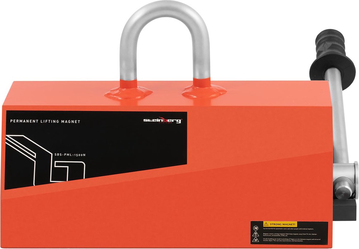 Steinberg Systems Hefmagneet - 1500 kg plat / 750 kg rond | bol.com