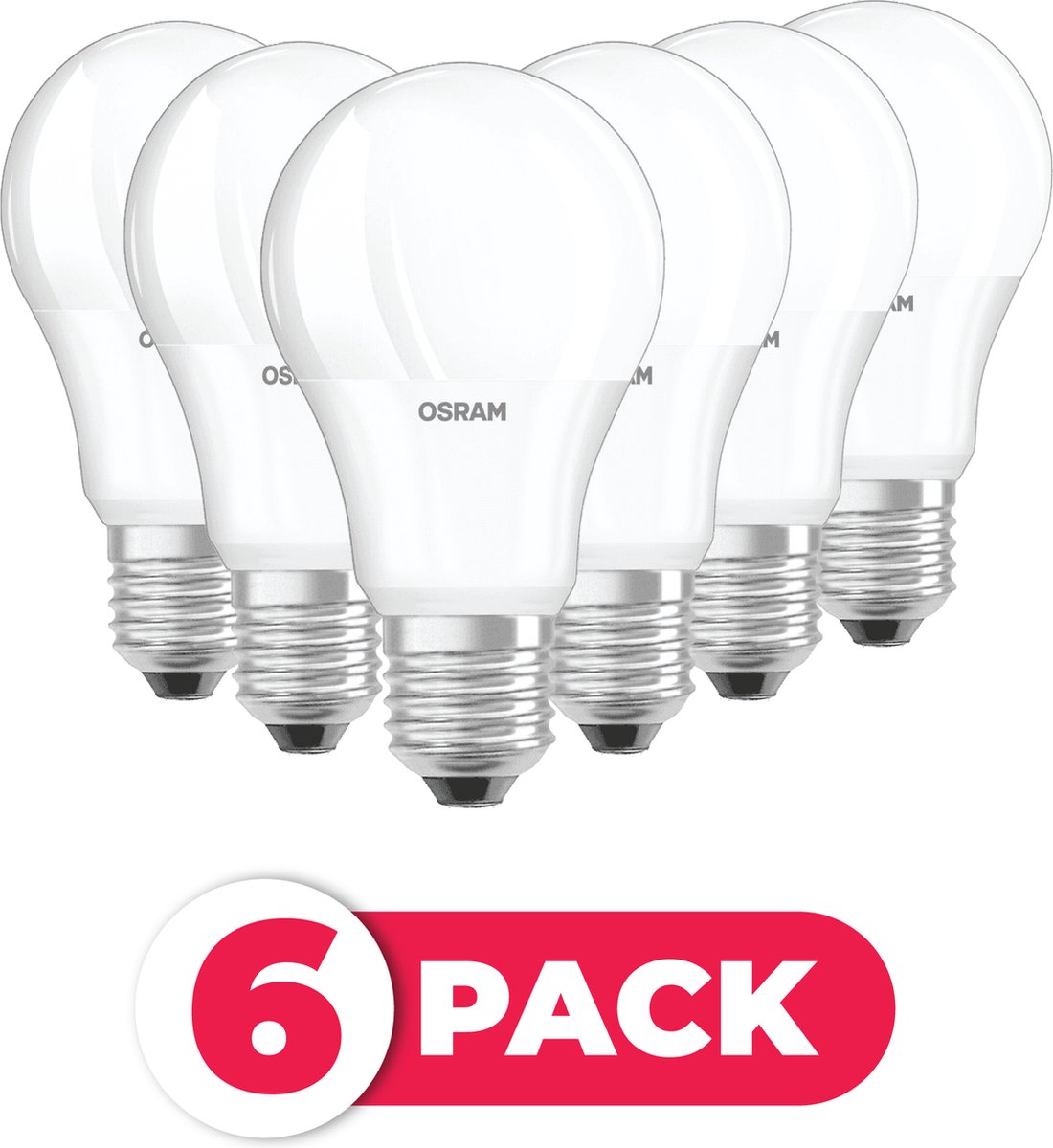 Osram LED E27 - 14W (100W) - Warm Wit Licht - Dimbaar - 6 stuks | bol.com
