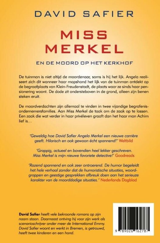 Miss Merkel 2 - Miss Merkel en de moord op het kerkhof, David Safier ...