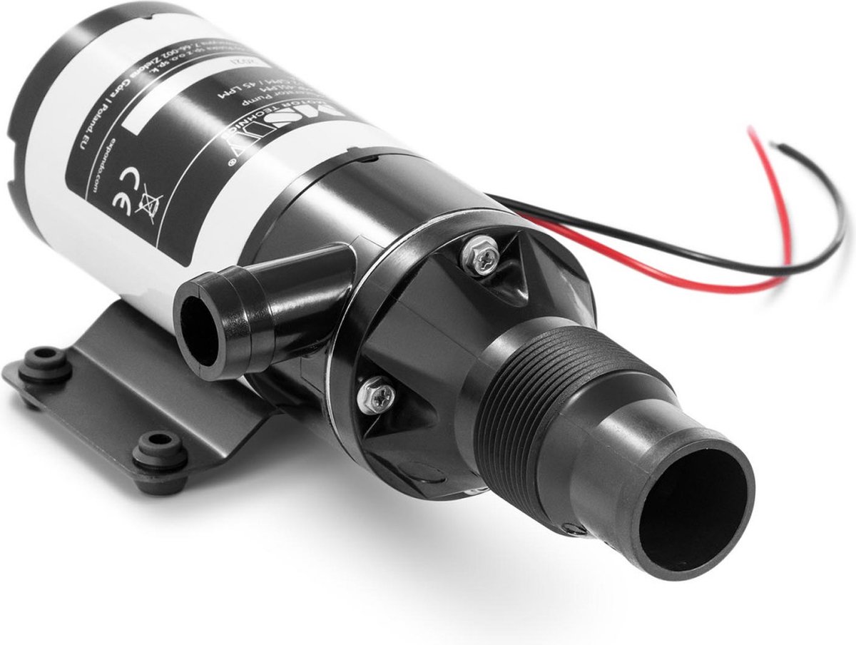 MSW Riool pomp - 12V 12A - 45 l/min - S1 (continu bedrijf) | bol.com