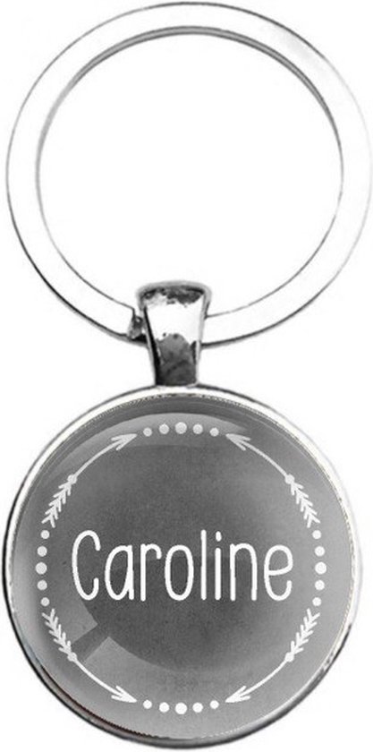 Sleutelhanger Glas - Caroline | bol.com