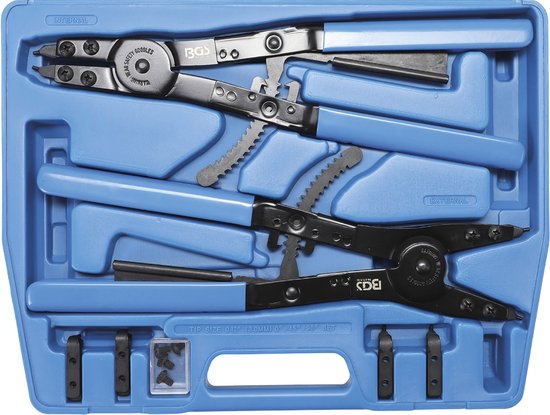 BGS Borgringtangset voor bedrijfswagens, verwisselbare top, 400 mm | bol