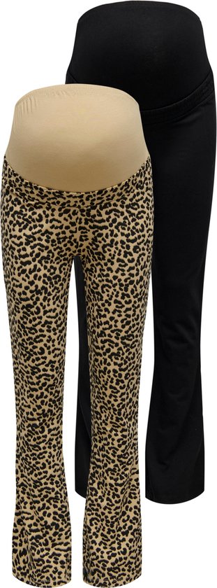 ONLY OLMSANDRA LIFE FLARED PANT BOX JRS Dames Broek - Maat XXL | bol.com