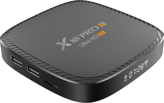 TV Box met Android 10 - X88-Pro-S - 4GB Ram - 64GB Opslag | bol.com