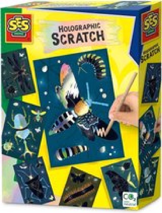 Holografisch scratch - Insecten | bol.com