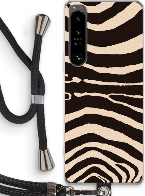 Case Company® - Sony Xperia 1 IV hoesje met Koord - Arizona Zebra ...
