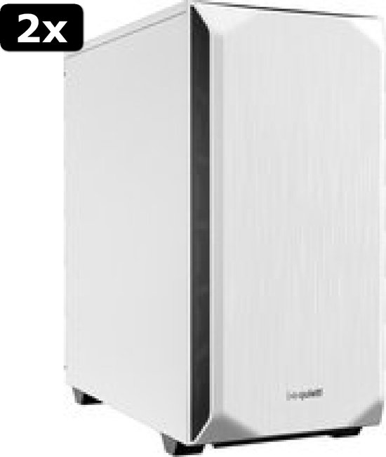 2x be quiet! - Pure Base 500 White | bol.com