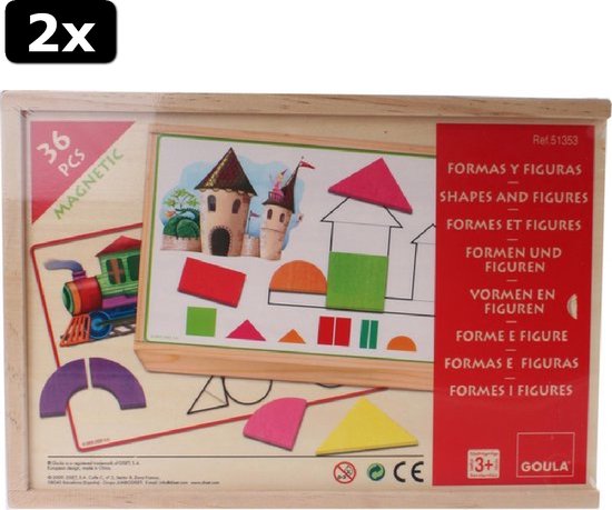 2x Figuren en vormen | bol.com