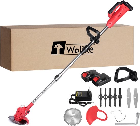 Wolike Coupe-herbe - Machine à gazon pivotante - Tondeuse à gazon pliable - Coupe-... | bol.com