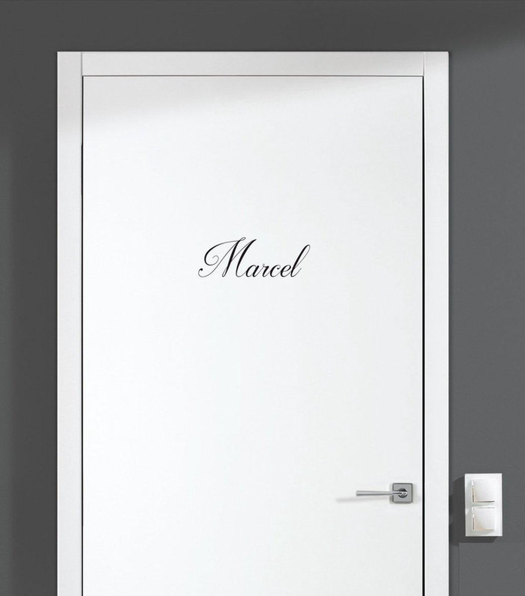 Deursticker Met Naam - Marcel | bol.com