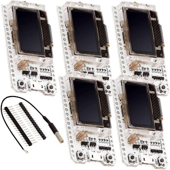 AZDelivery 5 x NodeMCU ESP32 Heltec met OLED Display 868Mhz LoRa | bol