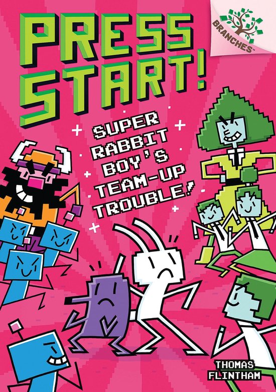 Press Start! 10 - Super Rabbit Boy’s Team-Up Trouble!: A Branches Book ...