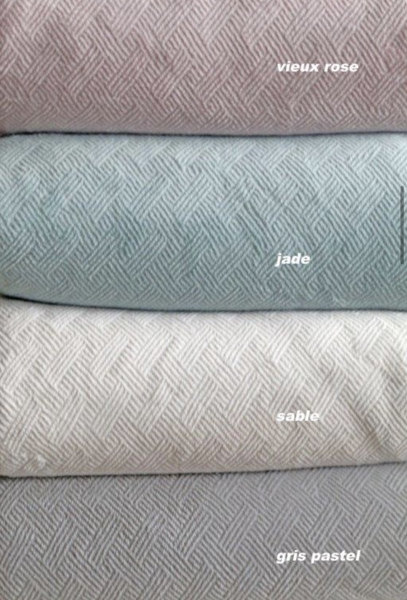 Plaid - Bedsprei ANTWERPEN - Kleur gris pastel - 220 x 240 | bol.com
