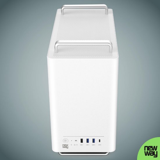 Compacte Mini Tower PC Behuizing voor ITX en Micro-ATX - Type C USB | bol