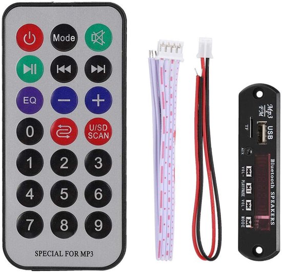 decoderingskaartmodule, Bluetooth MP3 WMA WAV APE Lossless Music ...