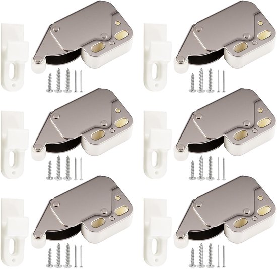 12pcs Mini Spring Latches met Schroeven - RVS Deursluitingen voor ...