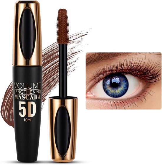MAXFINE |Bruine Mascara | Verlengende Mascara | Waterproof mascara ...