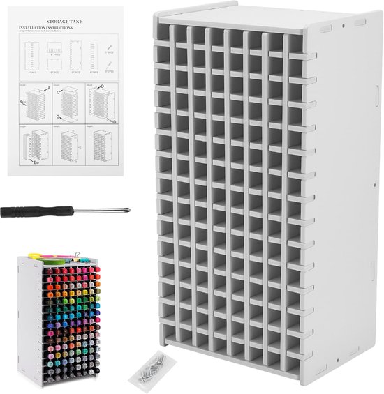 Pen Organiser - Desk Pen Holder voor Pencil Storage - Crayons ...