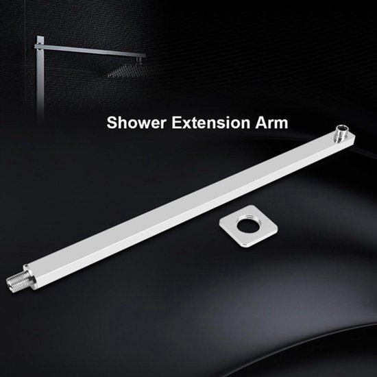 Shower Arm 60cm Stainless Steel Construction Wall Mounted Shower ...