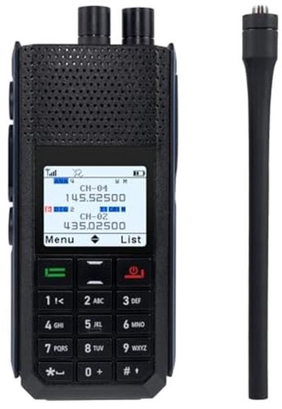 DMR Ham Radio met GPS en Realtime Locatie Tracking - Oplaadbare Dual ...