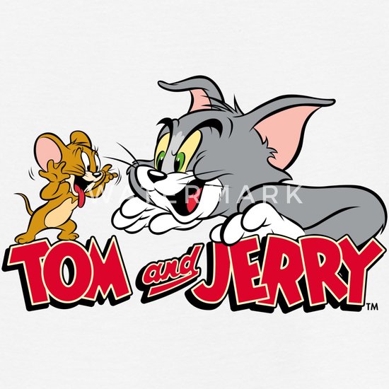 Tom En Jerry Vang Me Maar T-Shirt Kinderen | bol