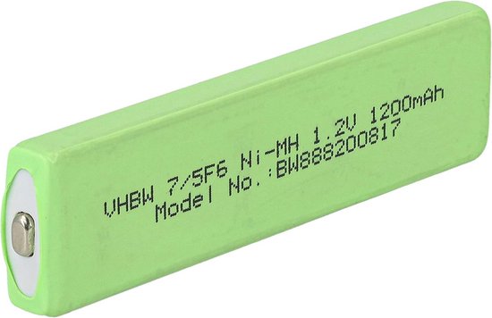 Oplaadbare Vervangende Batterijcel 1100mAh 1.2V NiMH voor Draagbare CD ...