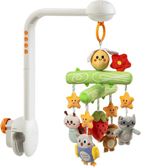 TUMAMA KIDS Wieg Mobiel met Muziek en Lichtjes, Baby Wieg Mobiel ...