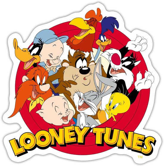 Looney Tunes Groep Sticker | bol
