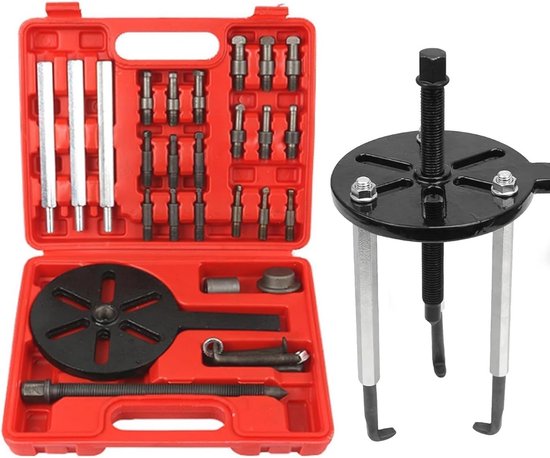 Multifunctionele 21-in-1 lagertrekkerset met gebogen kaken en draagtas ...