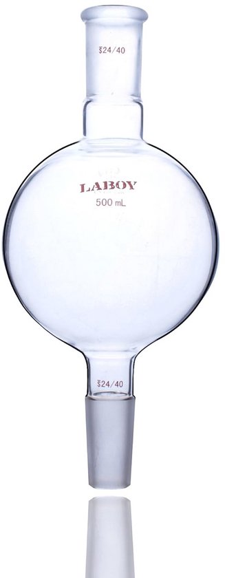 Glas Chromatografie Reservoir 500mL met Flow Control Adapter | bol