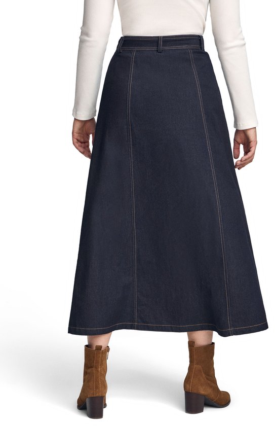Blauwe spijkerrok Alisa met Polo Club-details | bol