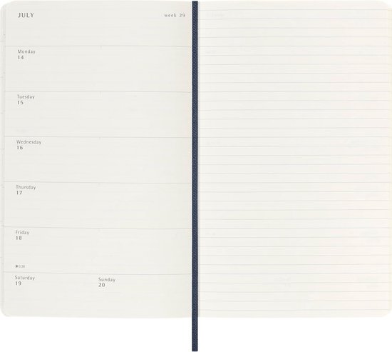 Weekkalender A5 2025/2026 - 1 Week = 1 Pagina, Rechts Gelijnd, Feste ...