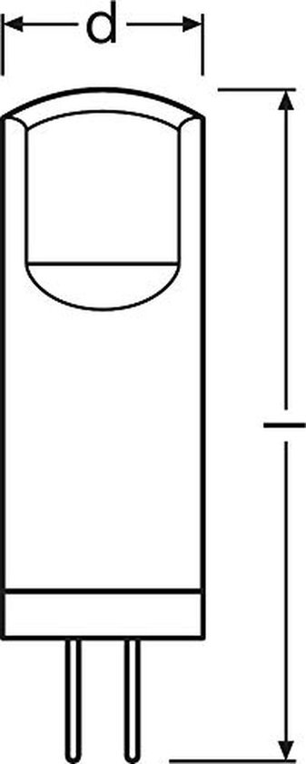 LED G4 Lamp 12V, 1.80W Warm Wit 2700K | bol