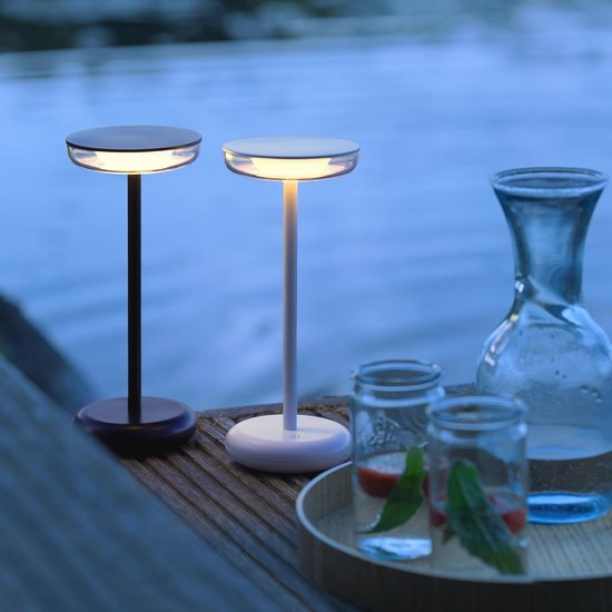 Mobiele LED Tafellamp voor Binnen en Buiten - Oplaadbare Dimbare Lamp ...