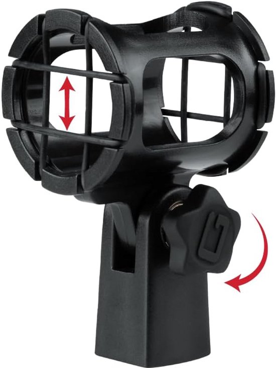Anti-schock montage voor potloodcondensatormicrofoons 15-25mm | bol