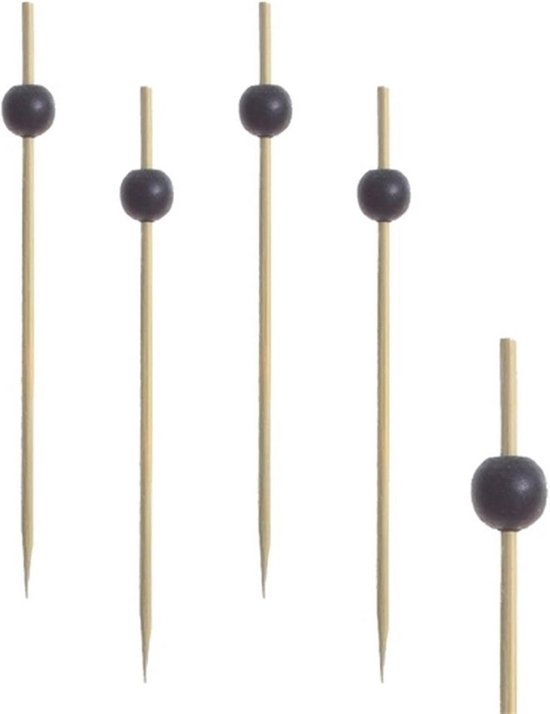Houten Fingerfood-spiesen 12,5 cm - 250 Stuks - Voor Grillgerechten ...