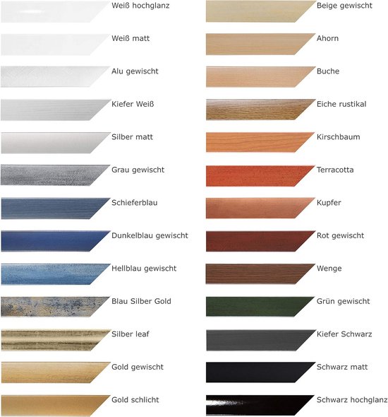 Wandspiegel 35x110 cm met Grijze Geveegde Lijst | Spiegel op Maat | bol