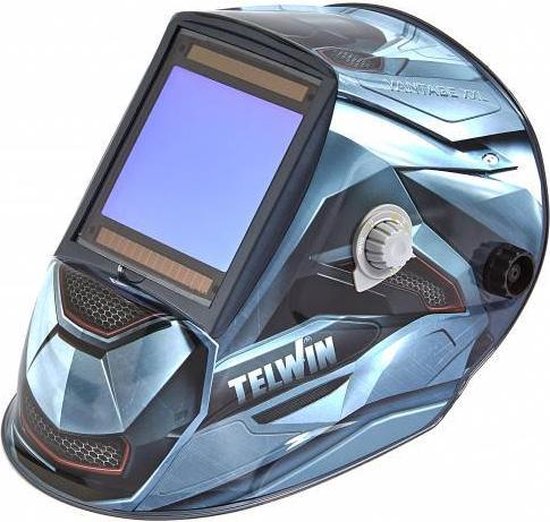 TELWIN - Lashelm - VANTAGE GREY XXL MMA/MIG-MAG/TIG HELMET | bol