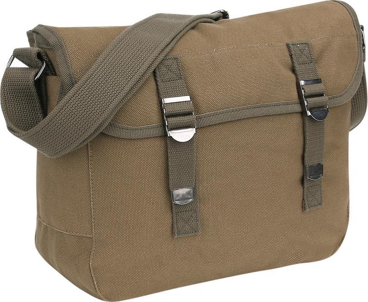 Fostex Pukkel tas US Style canvas groen | bol.com