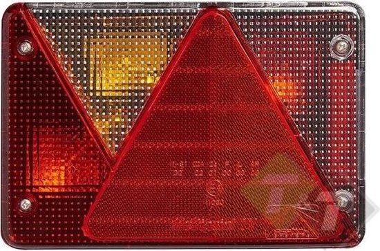 Achterlicht Multipoint IV links, 5 pins connector, Aspöck, 140mm x 200mm | bol