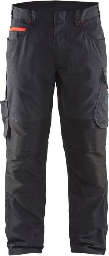 Blaklader BlÕklõder Service Werkbroek stretch zwart/rood - maat C52 ...