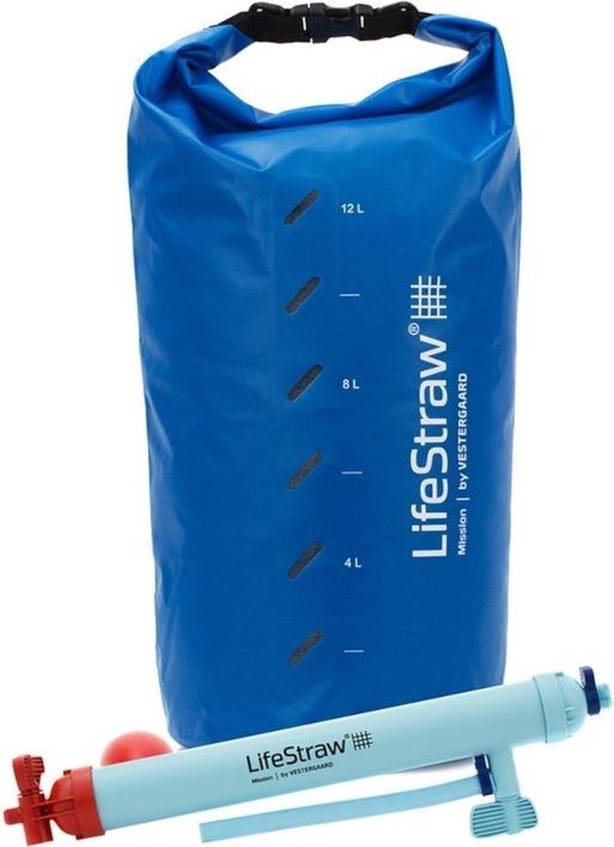 LifeStraw® waterfilterzak Mission 5 liter - blauw | bol.com