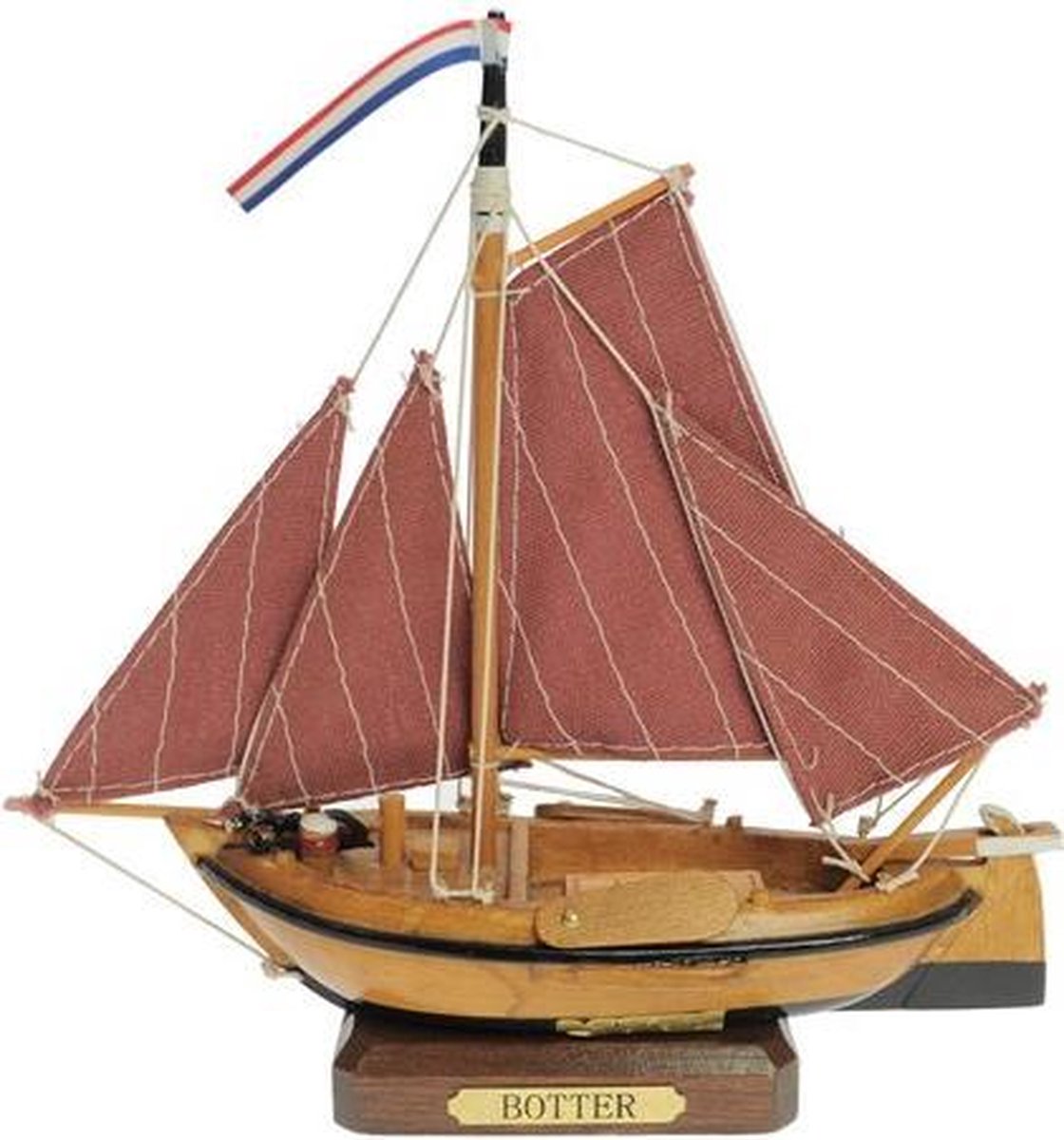 Hollandse vissersboot BOTTER 16cm | bol.com