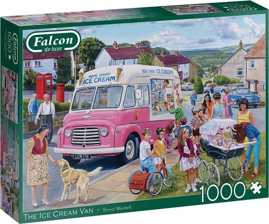 Falcon puzzel The Ice Cream Van - Legpuzzel - 1000 stukjes | bol.com
