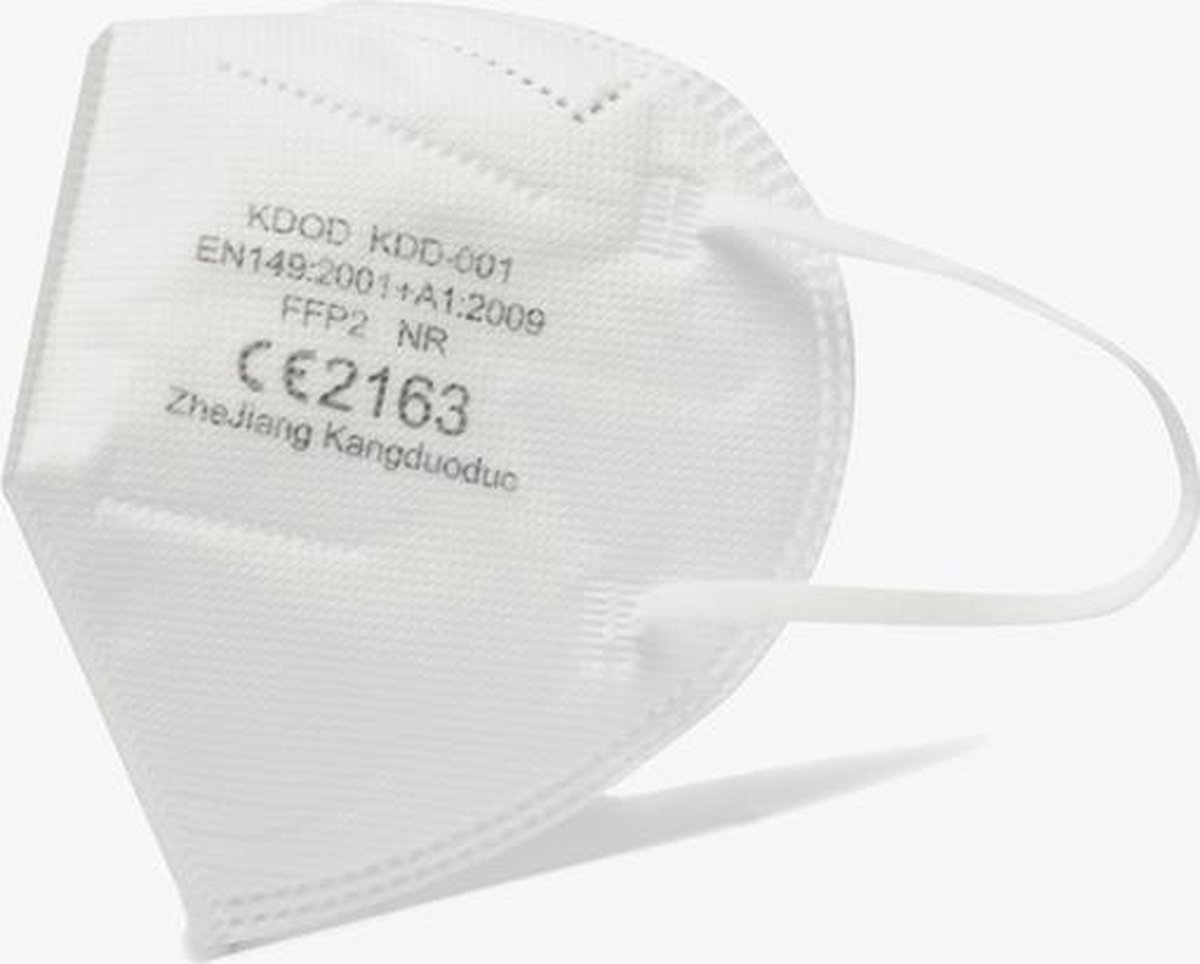 FFP2 mondkapje CE gecertificeerd - Fijnstof - Spuitmasker - Mondmasker ...