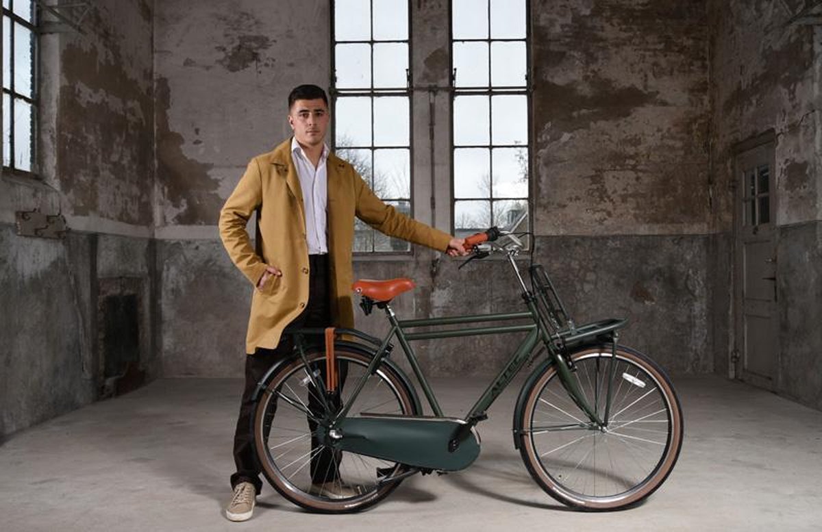 Altec Dutch Transportfiets 28 inch Heren 55cm Zwart | bol.com