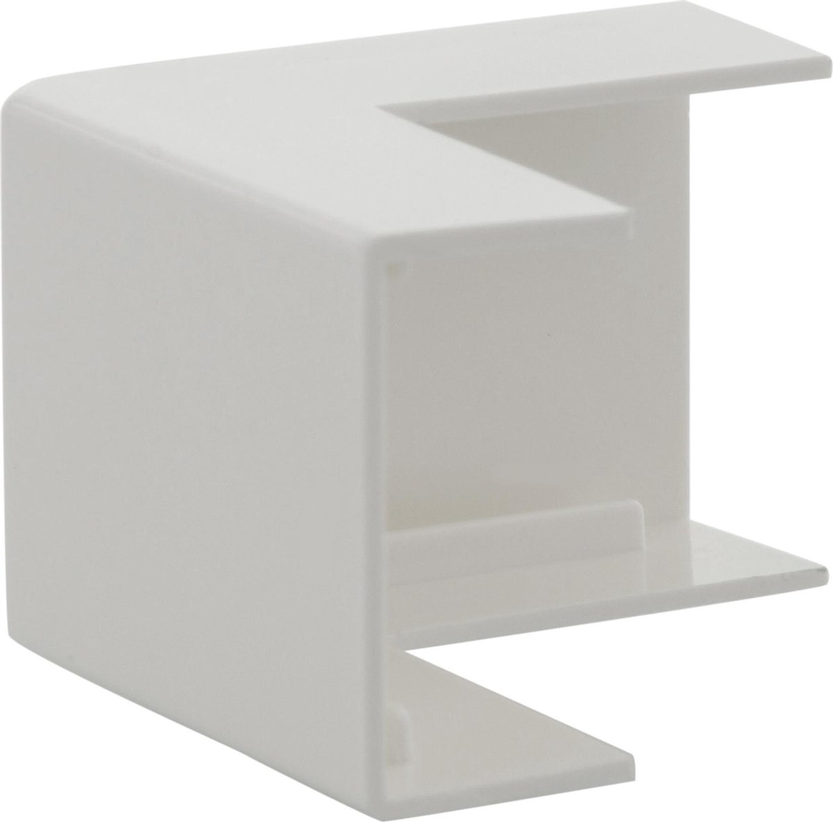 Attema P25 Buitenhoek met plaat (AE25) polarwit (x2) | bol.com