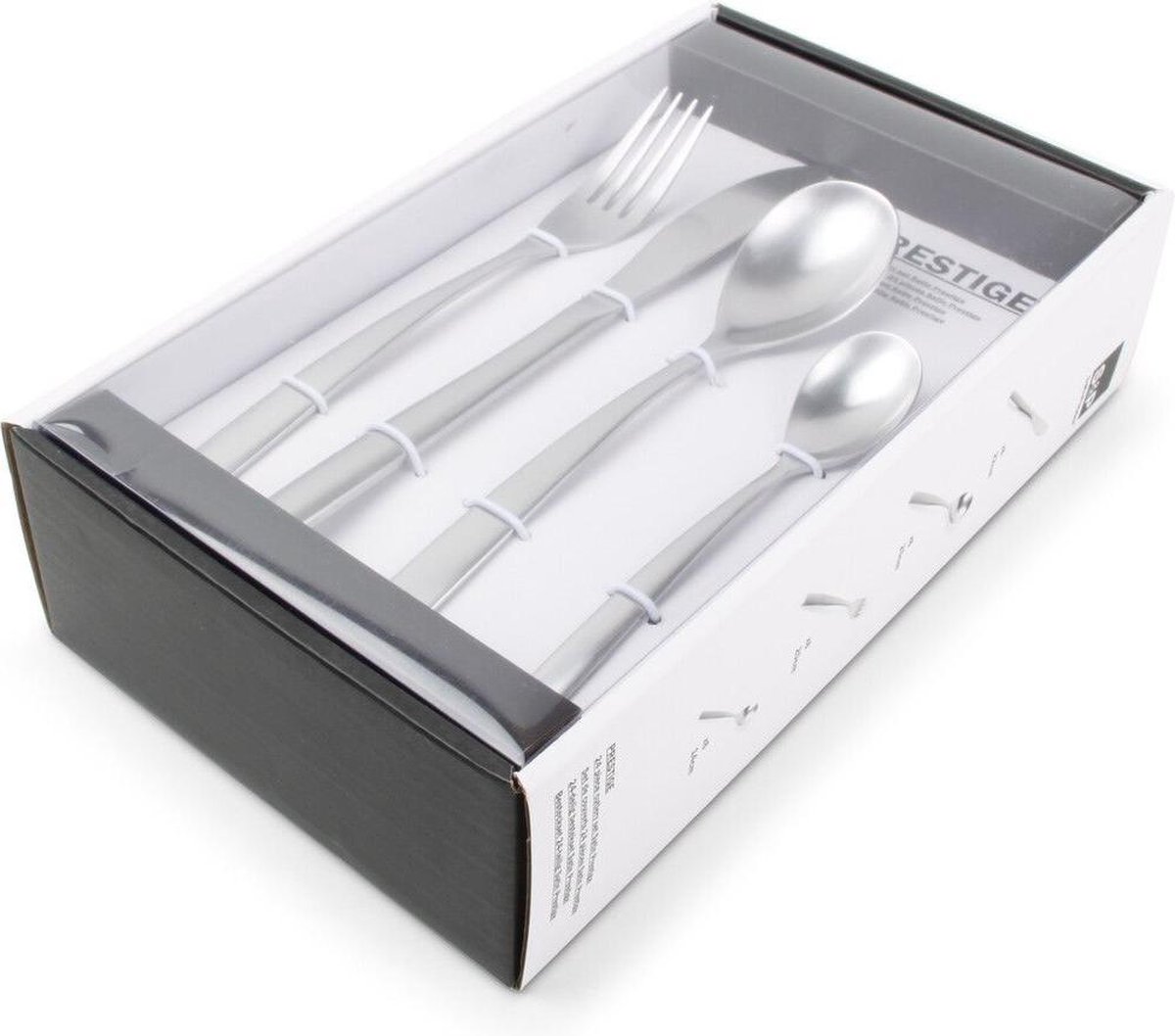 Salt en Pepper Bestekset - 24 delig - Mat Satin Prestige | bol.com