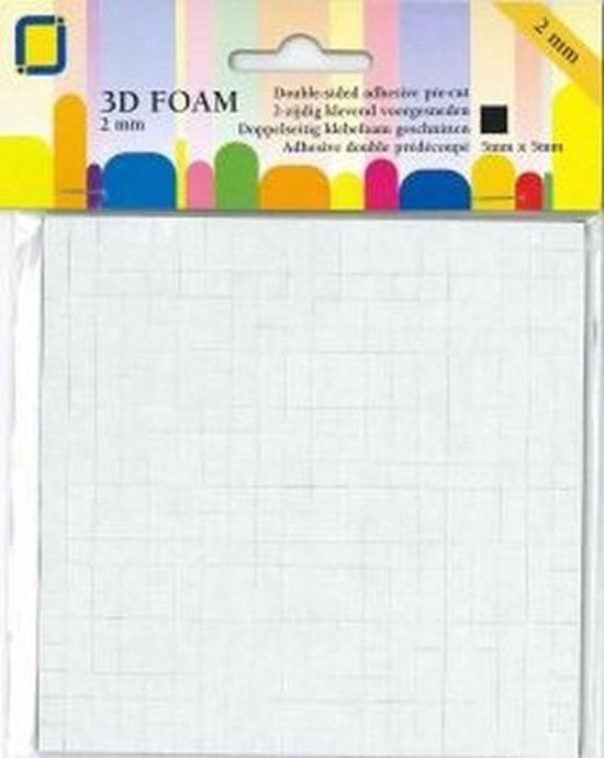 JeJe Foam dots zwart 2 mm overdoos 1 DS (170PK) 3.3142 | bol.com